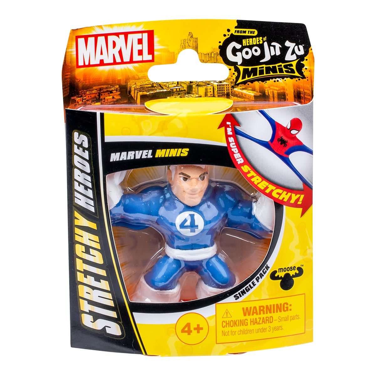 Mini Boneco Elástico Senhor Fantástico de 6cm - Goo Jit Zu - Ri Happy