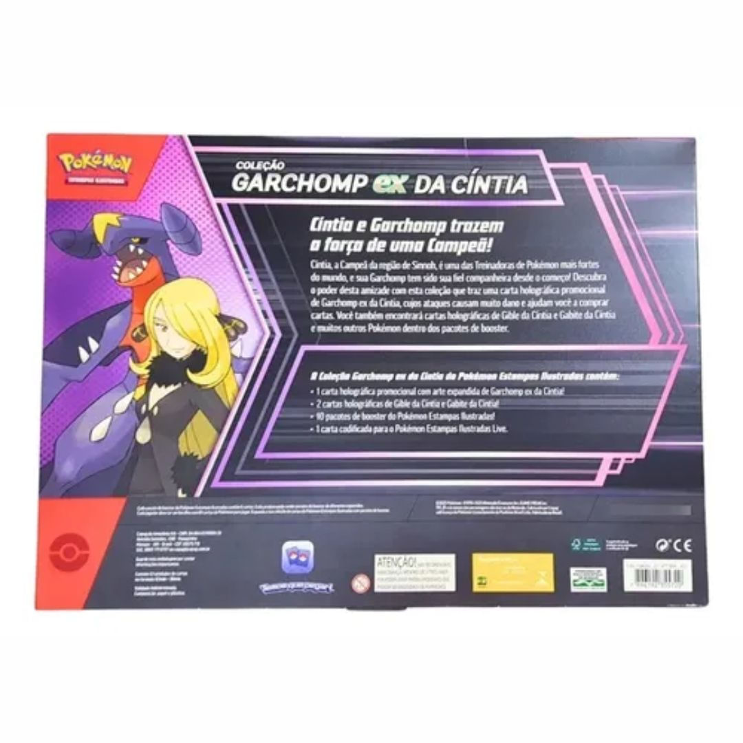 Pokémon TCG Box Garchomp Ex da Cíntia Copag - Ri Happy