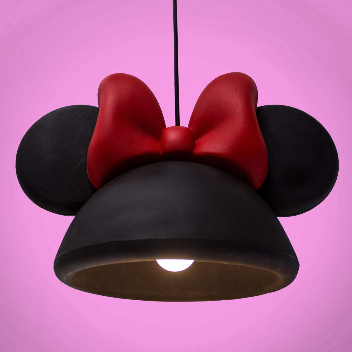 Pendente Aberto Orelhas Minnie Preto - Ri Happy