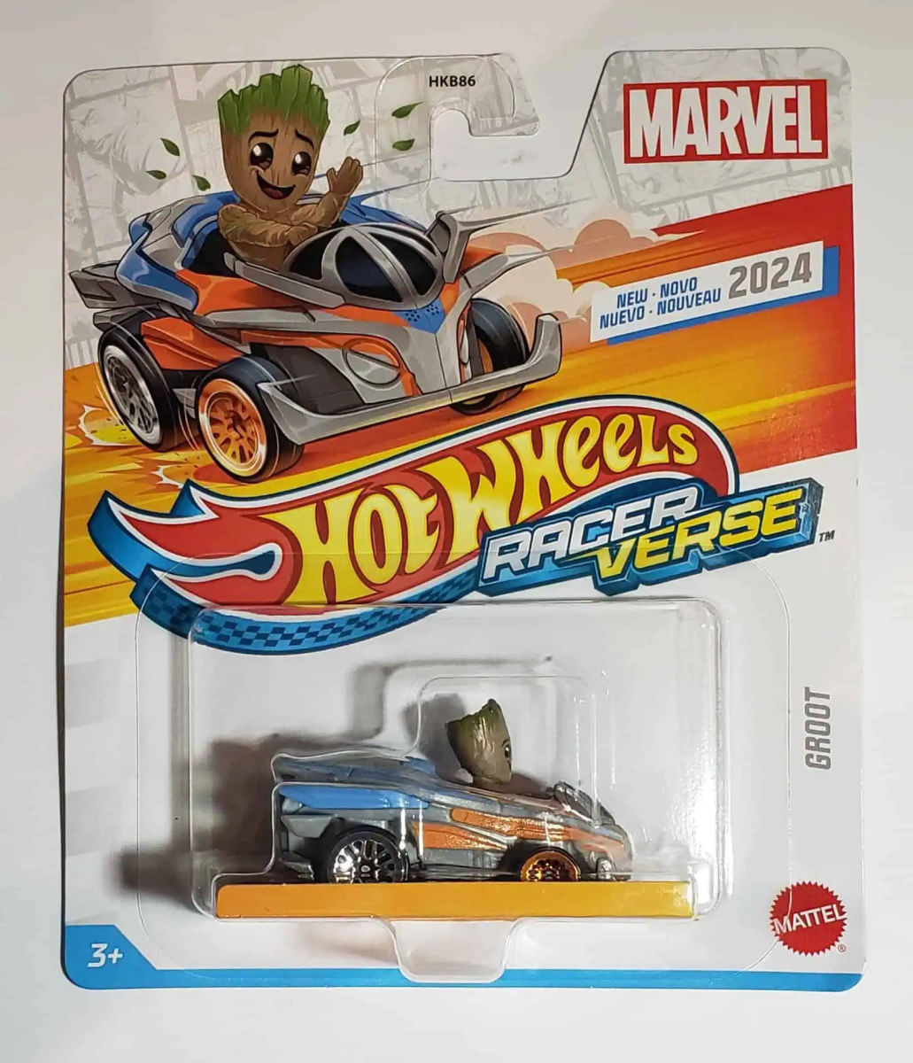Hot Wheels Racer Verse - Groot - PBKIDS Brinquedos
