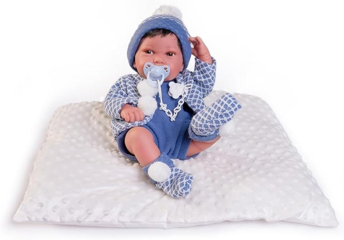 Boneco Bebê Antonio Juan Recém Nascido Pipo Fun - F0176-8 - PBKIDS ...