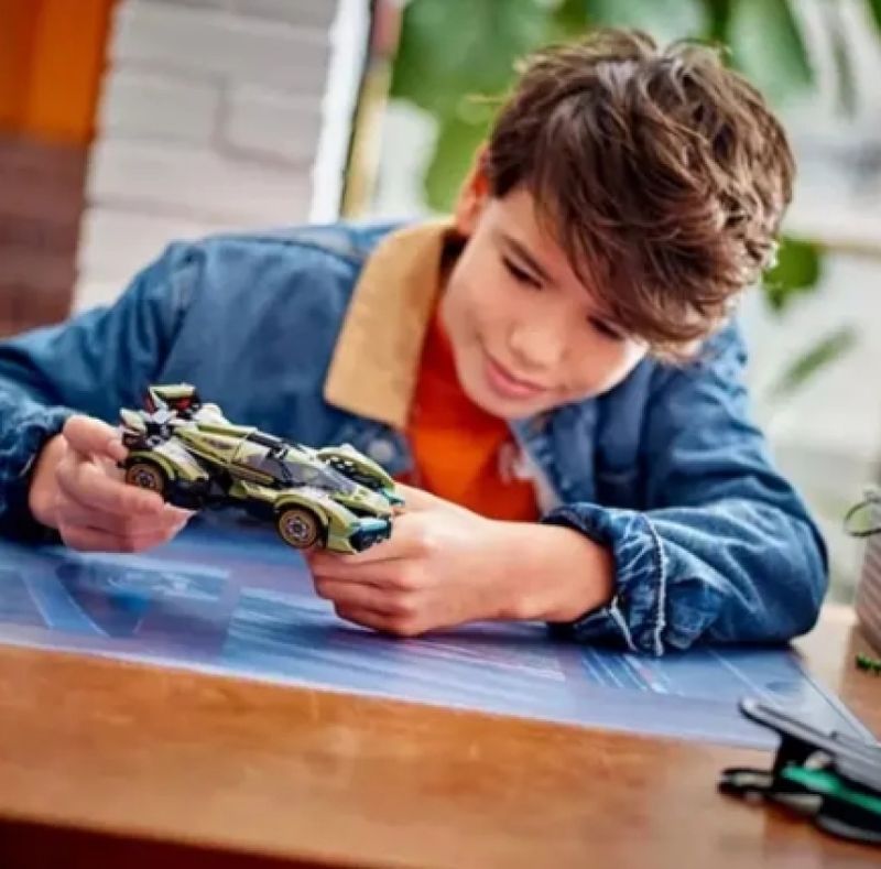 LEGO SPEED CHAMPIONS - SUPERCARRO LAMBORGHINI LAMBO V12 VISION GT 76923 ...