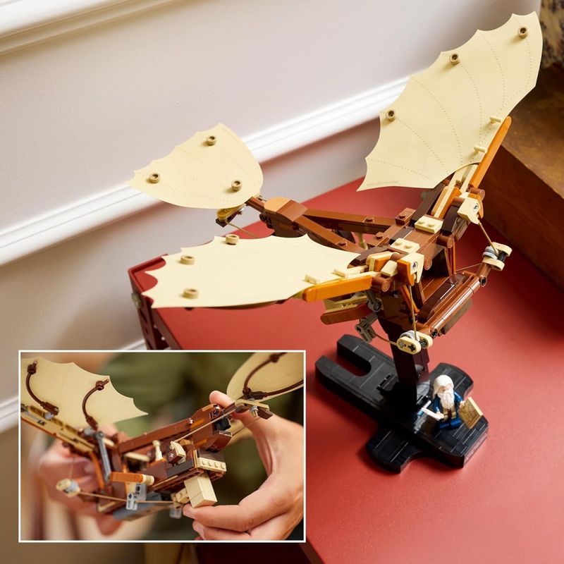 LEGO ICONS - MÁQUINA VOADORA DE LEONARDO DA VINCI 10363 - Ri Happy