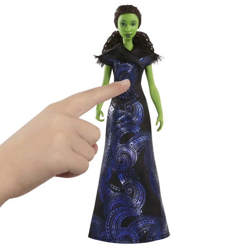 Boneca - Wicked: Parte 2 - Elphaba Musical - Mattel - PBKIDS Brinquedos