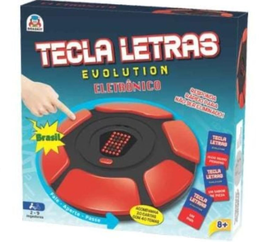 TECLA LETRAS EVOLUTION ELETRONICO - BRASKIT - Ri Happy