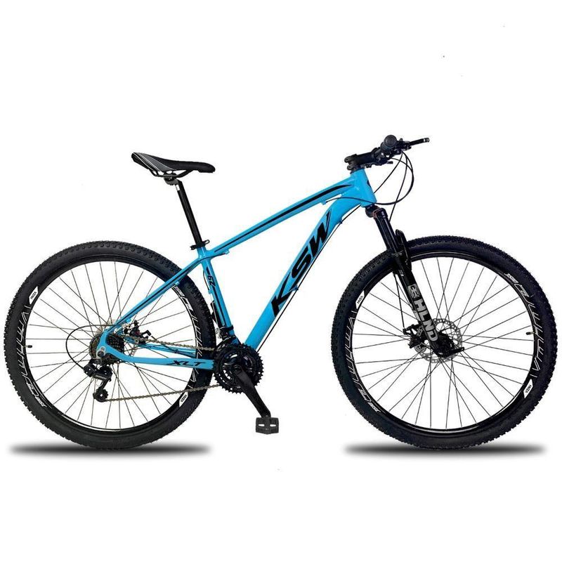Bicicleta Aro 29 Ksw 27M Azul 21" - Ri Happy