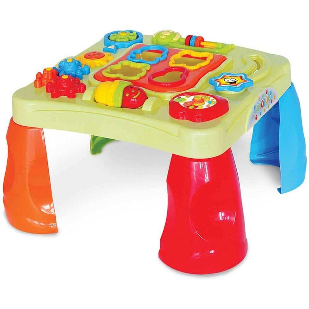 Mesa Infantil Criativa Com Atividades E Som - Maral - PBKIDS Brinquedos