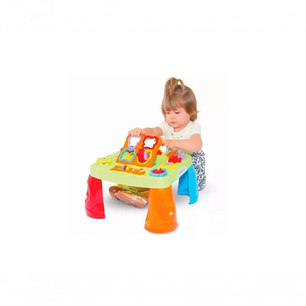 Mesa Infantil Criativa Com Atividades E Som - Maral - PBKIDS Brinquedos