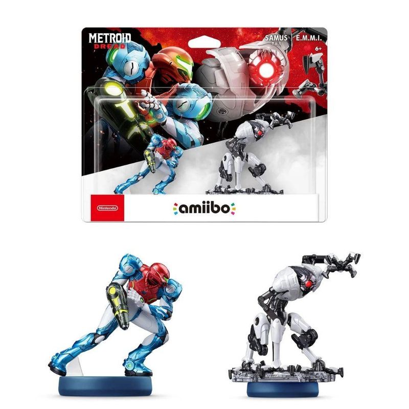 Amiibo Samus & E.M.M.I Metroid Dread 2-pack - PBKIDS Brinquedos