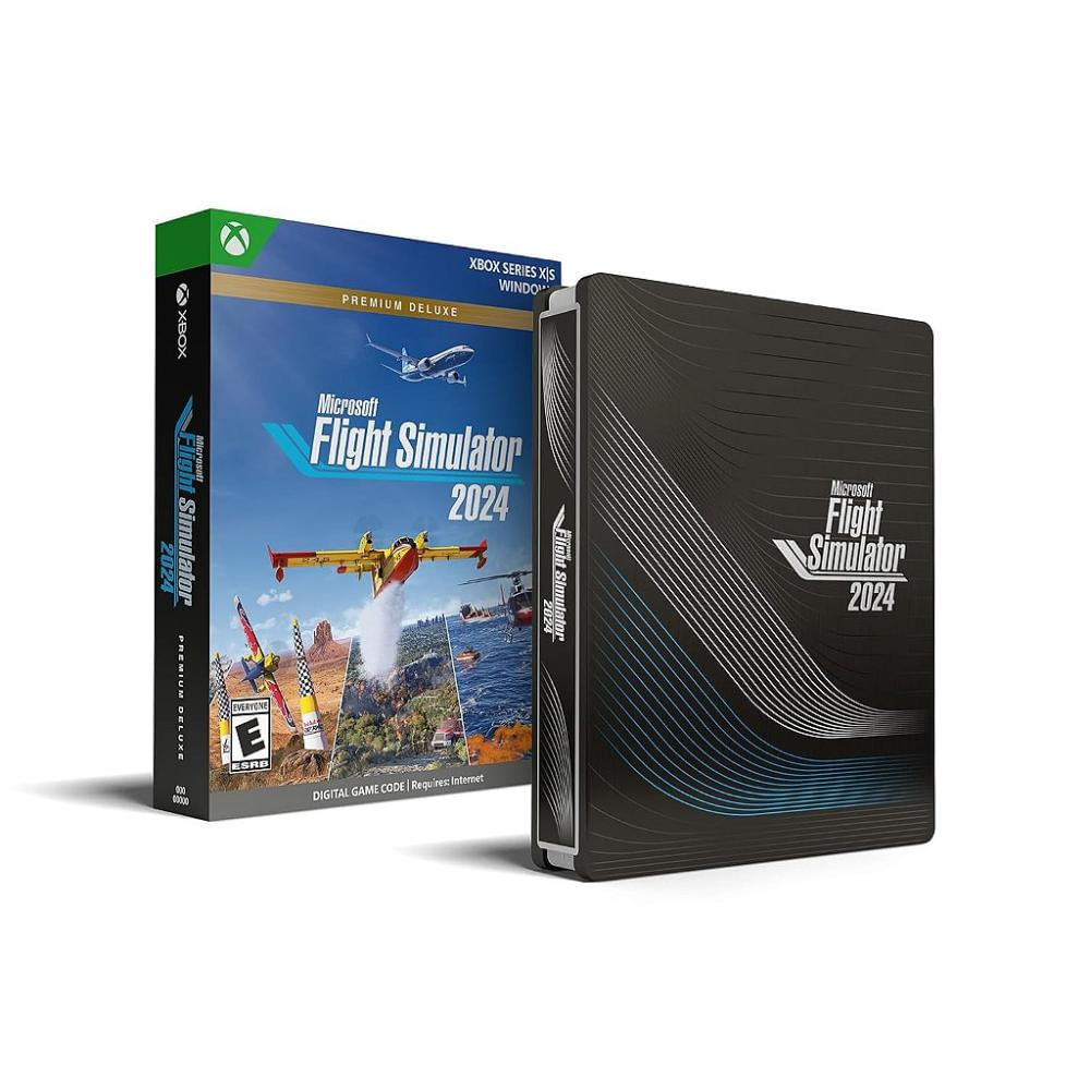 Flight Simulator 2024 Premium Deluxe SteelBook - Xbox e PC - PBKIDS ...