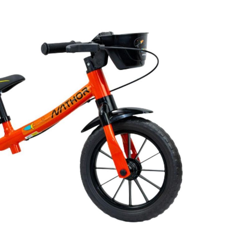 Bicicleta Balance Aro 12 Bike Rocket Astro 2 Laranja Nathor - Ri Happy