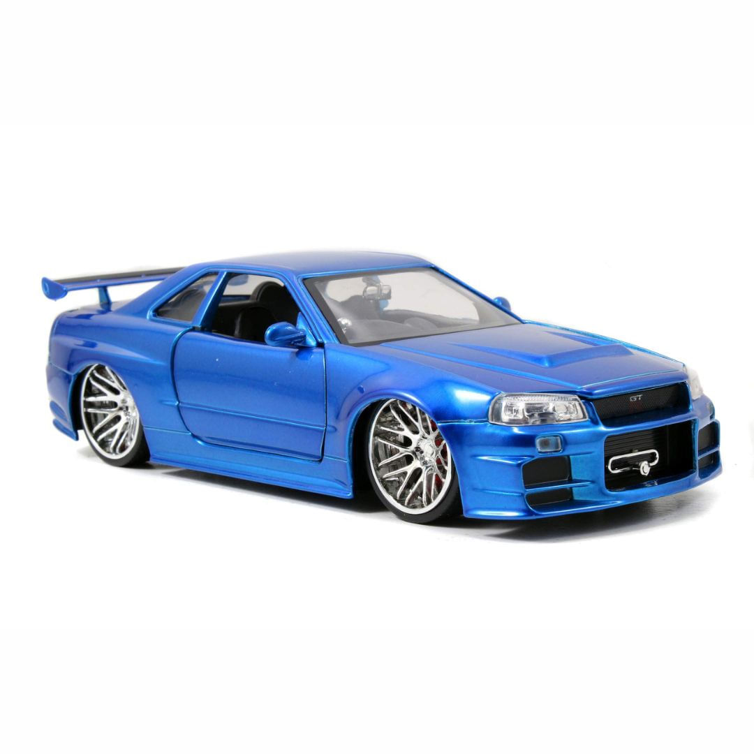 Fast & Furious Brian's Nissan Skyline GT-R (R34) 1/24 Jada - Ri Happy