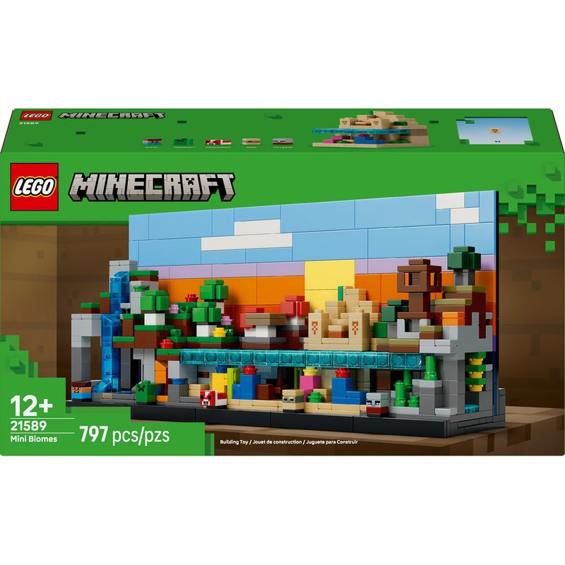 LEGO - Minecraft - Minibiomas - 21589 - Ri Happy