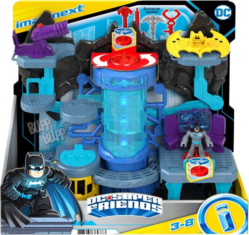 Conjunto Imaginext Batman Batcaverna Bat-Tech Mattel - GYV24 - Ri Happy