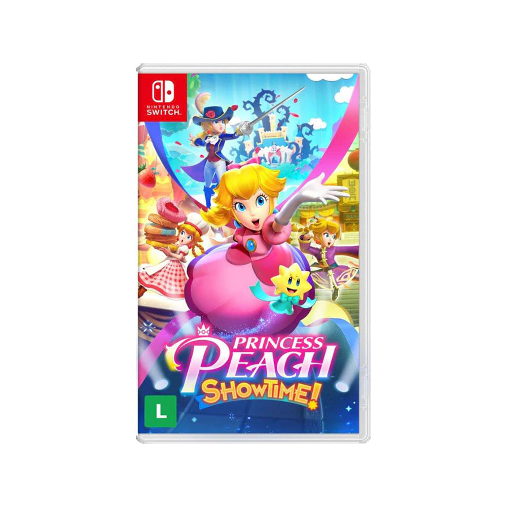Jogo Princess Peach Showtime Nintendo Switch - PBKIDS Brinquedos