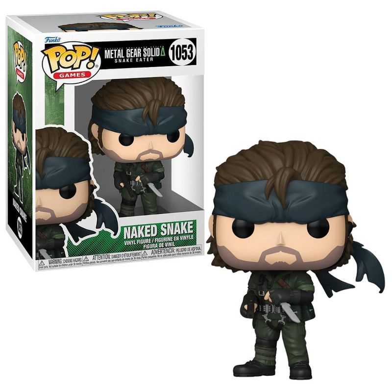 Funko Pop Metal Gear Solid Snake Eater 1053 Naked Snake - Ri Happy