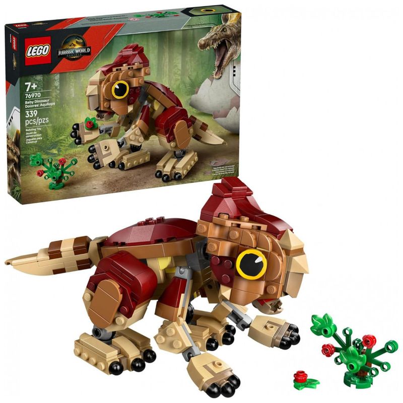 LEGO Jurassic World Baby Dinosaur Dolores Aquilops conjunto de ...