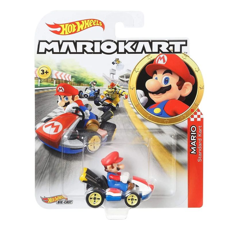 Hot Wheels Mario Kart Mattel Coleção Original 1magnus - Ri Happy