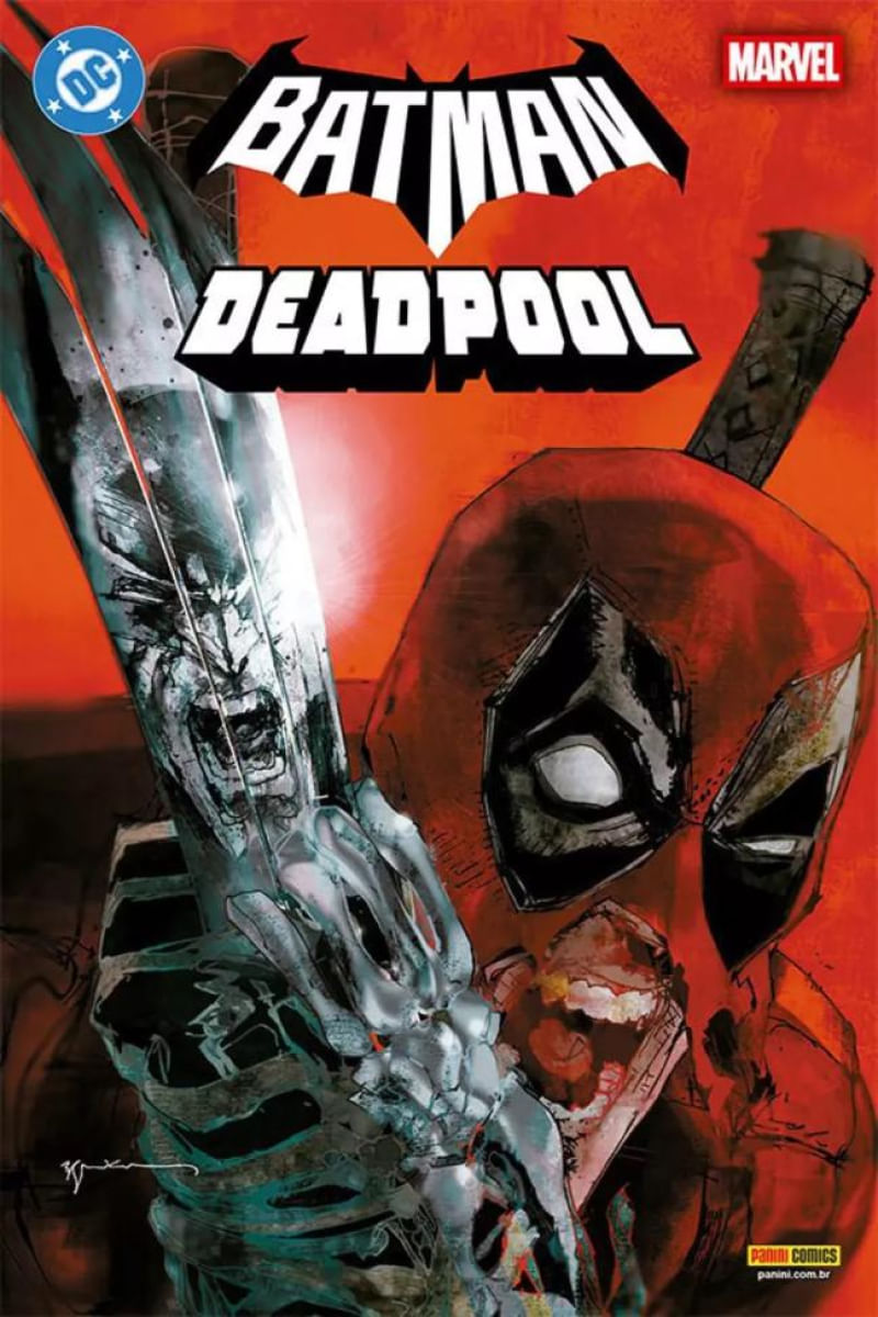 Batman/Deadpool - Capa Variante 1 - Ri Happy